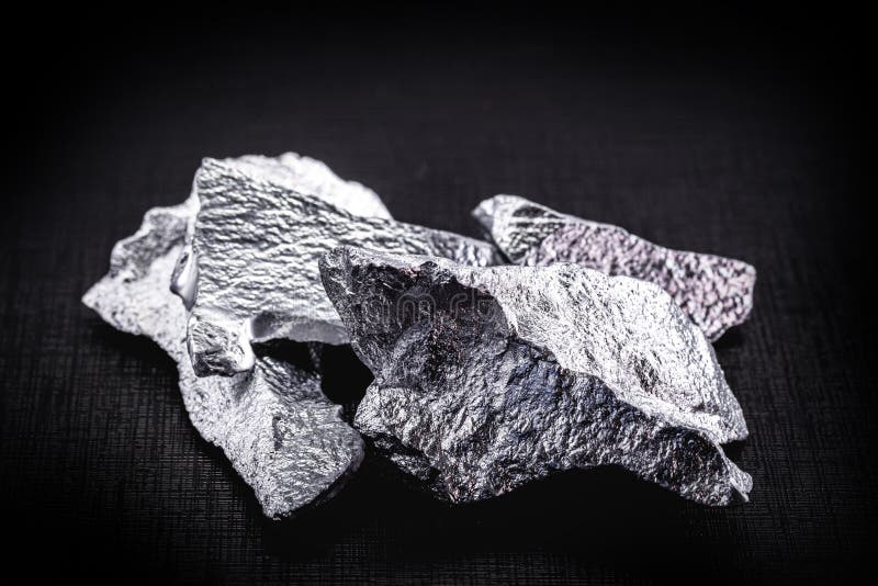 Silicon, Chemical Element of Symbol Si, a Semiconductor, Used in ...