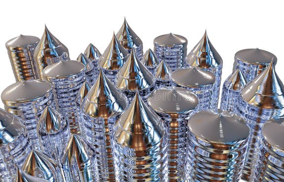 Silicon ingot stock illustration. Illustration of energy - 28192379