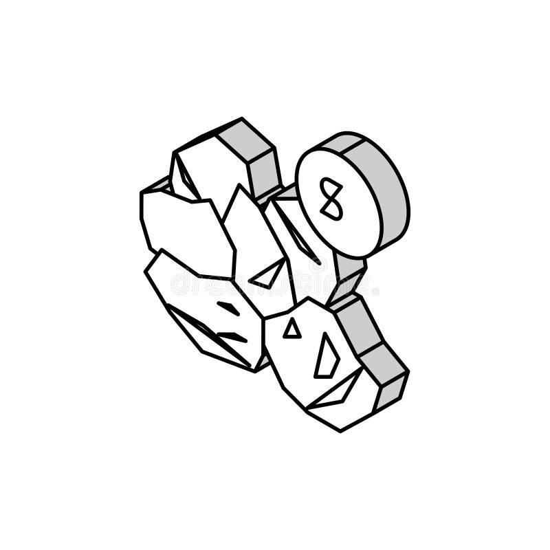 Silicon Semiconductor Manufacturing Isometric Icon Vector Illustration ...