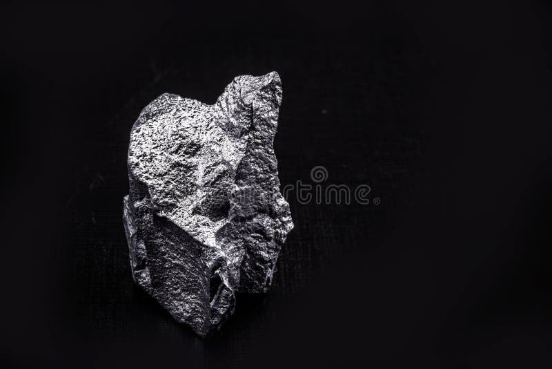 Silicon Stone from China Used in the Electronics Industry Stock Photo ...
