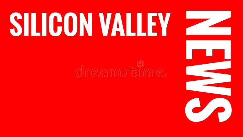 Silicon Valley News Text Illustration Background Header Abstract Stock ...