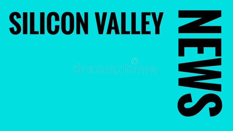 Silicon Valley News Text Illustration Background Header Abstract Stock ...