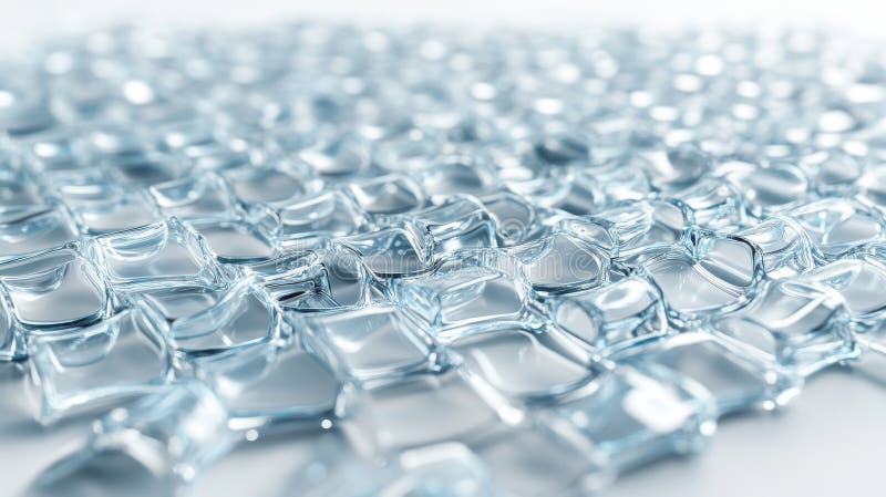 A Silicon Wafer Made of Gray Polycrystalline Material, Containing ...