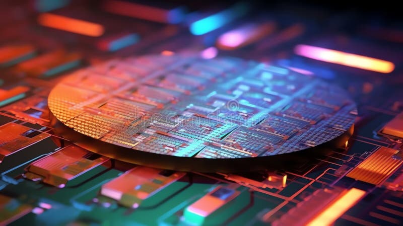 Silicon Wafer Machine Stock Illustrations – 155 Silicon Wafer Machine ...