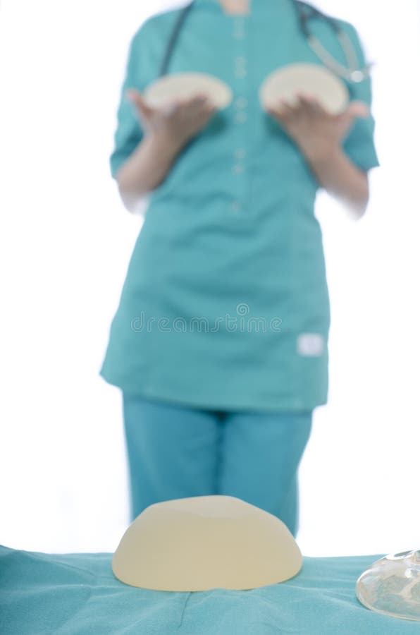 Silicone breast implant stock image. Image of adult, care - 58398647