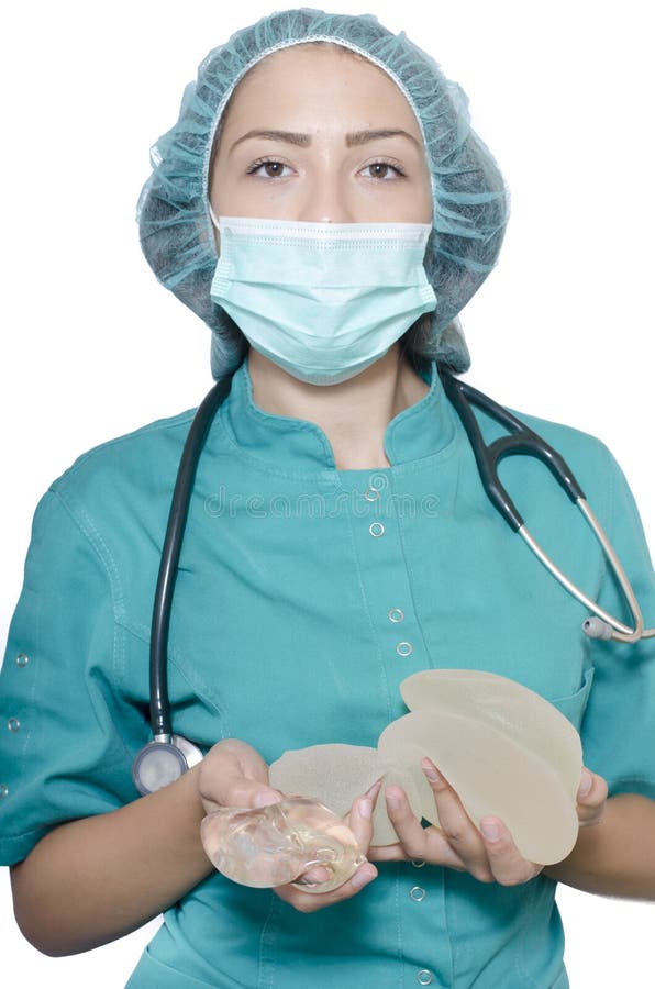 Silicone breast implant stock image. Image of beauty - 58399029