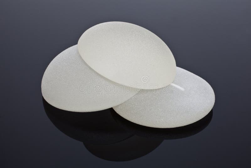 Silicone breast implants stock image. Image of improvement - 68401957