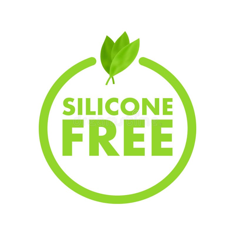 Silicone Free Sign, Label. Silicone Free Icon. Vector Stock ...