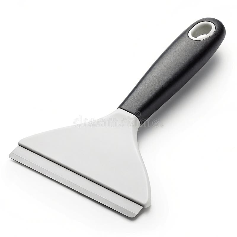 Silicone Scraper Tool for Sealant Application Stock Illustration ...