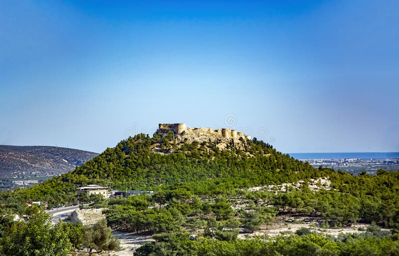 Silifke Castle (silifke,Turkey) Stock Photo - Image of military ...