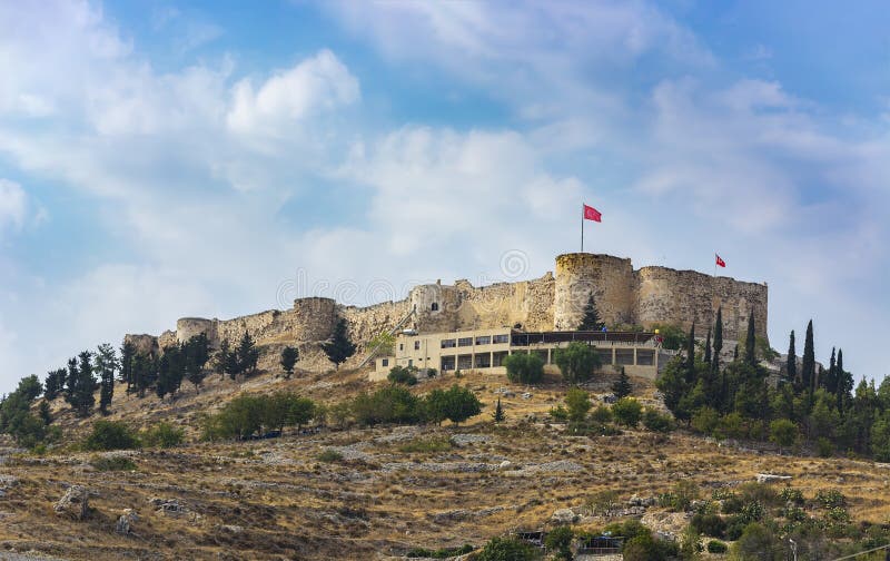 Silifke-Schloss stockbild. Bild von grafschaften, festung - 39401503