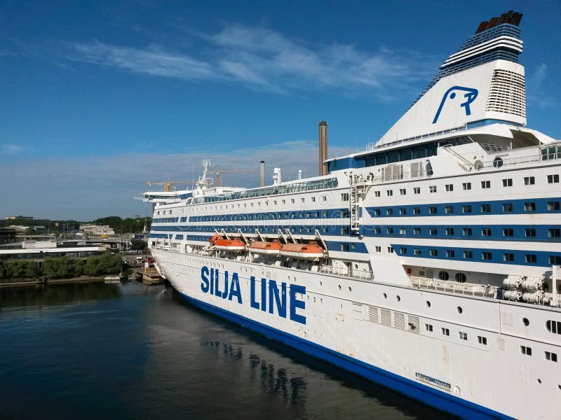 Silja Line editorial stock image. Image of cruise, seaboard - 49798609