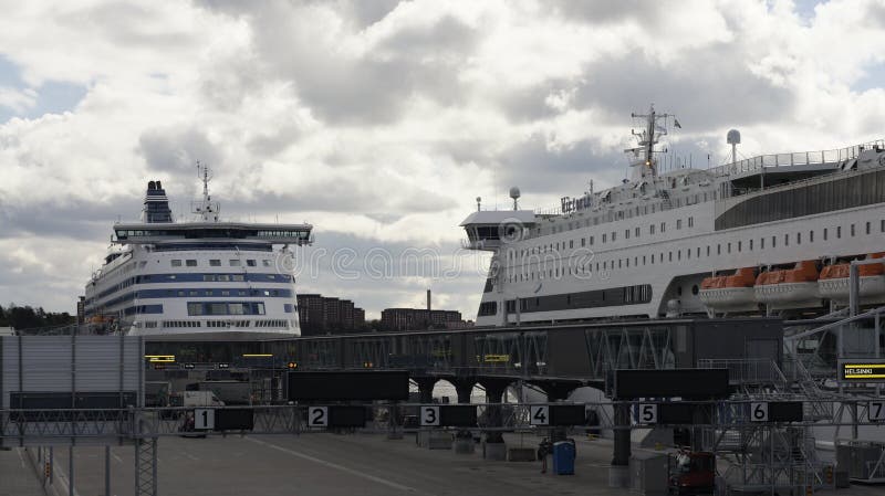 Silja Line stock photo. Image of cruise, ship, tallink - 93586258