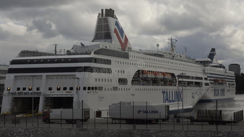 Silja Line cruiseferry editorial stock image. Image of company - 35123874