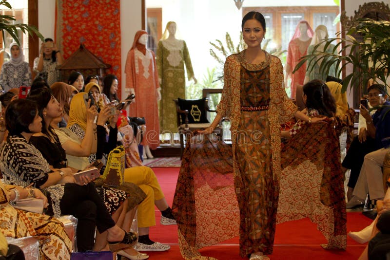 Silk batik editorial image. Image of solo, java, city - 73750645