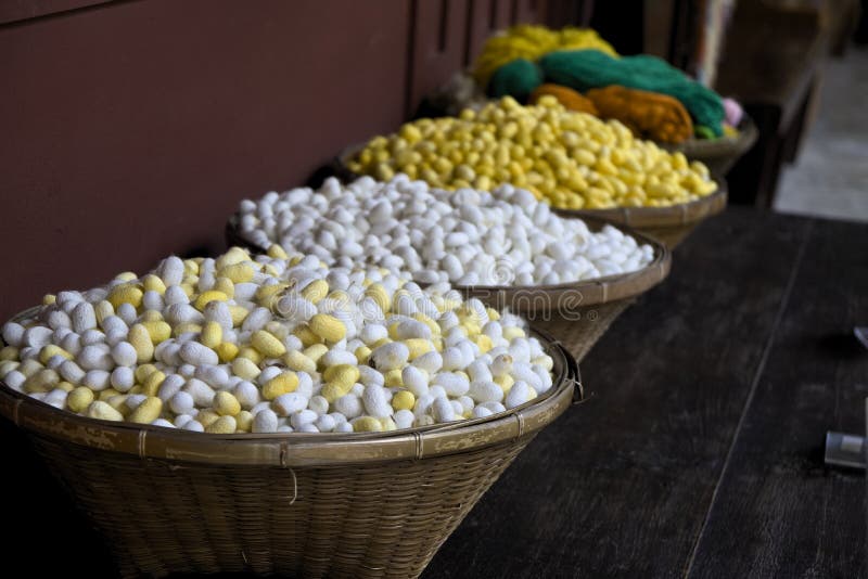 Silk Bulbs Balls in Various Colors Stock Image - Image of color, craft ...