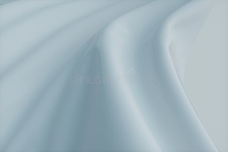 Silk and Clothes,ripples and Folds,3d Rendering Stock Illustration ...