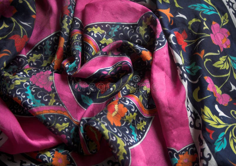 Silk fabric stock photo. Image of artistic, knot, handmade - 40050084