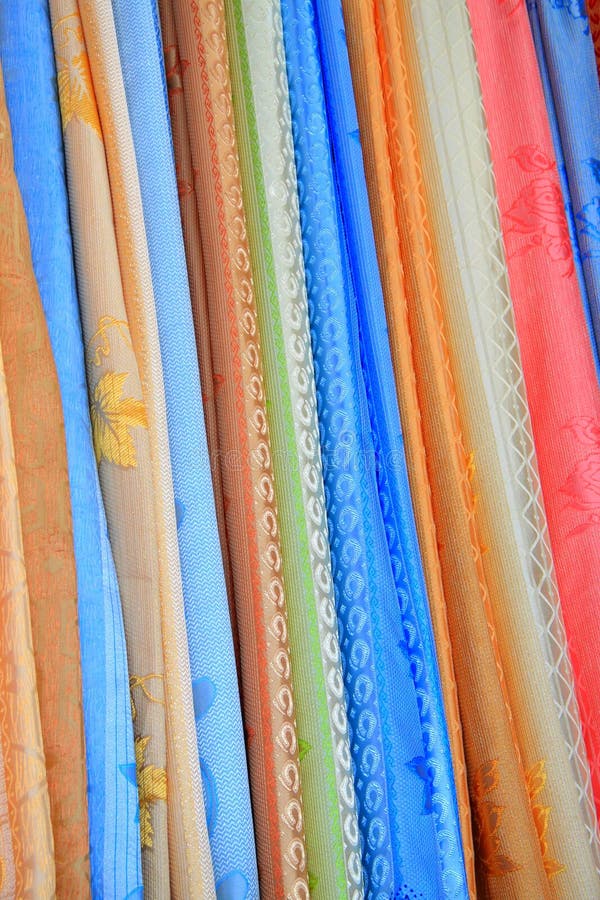 Silk fabric roll stock image. Image of rainbow, satin - 21342111