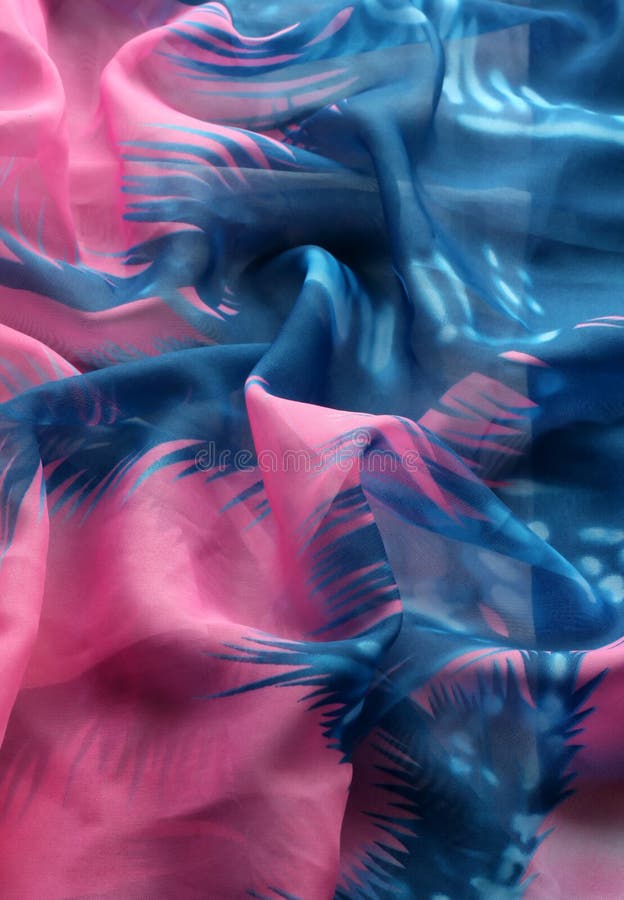 Silk Fabric, Textile Pattern Stock Image - Image of beauty, pattern ...