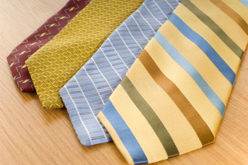 Silk neckties stock photo. Image of indoor, fine, industry - 33636372