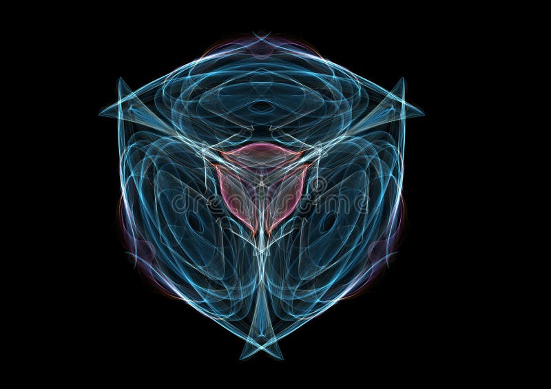 Cube stock illustration. Illustration of place, corner - 242325694