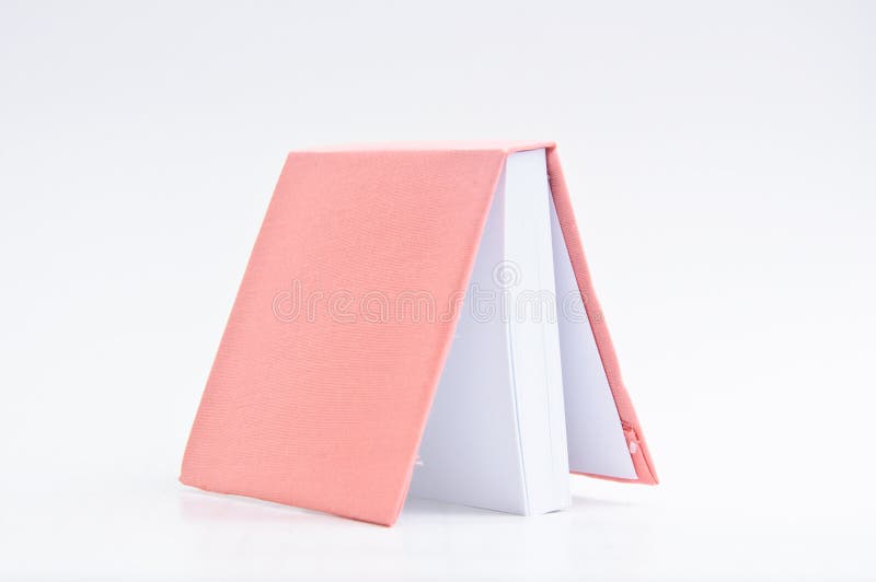 Silk pink note book stock image. Image of meeting, message - 32279393