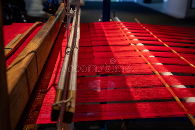 Silk Saree - the Saga of Merging Elegant Threads Stock Photo - Image of ...