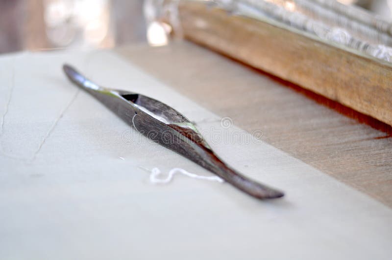 Silk Spindle in Silk Making Process Stock Image - Image of textile ...