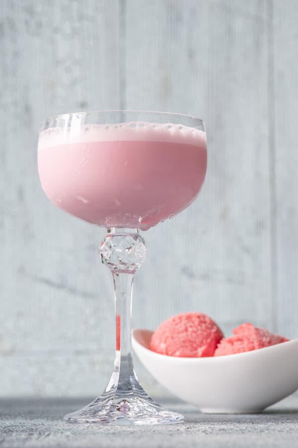 Silk Stocking Cocktail stock image. Image of alcohol - 344852679