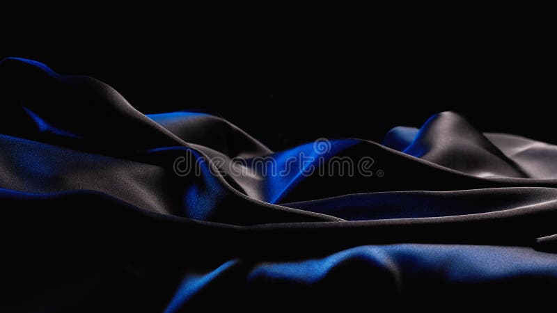 Silk Textile Like a Waves. Abstract Background Stock Photo - Image of ...