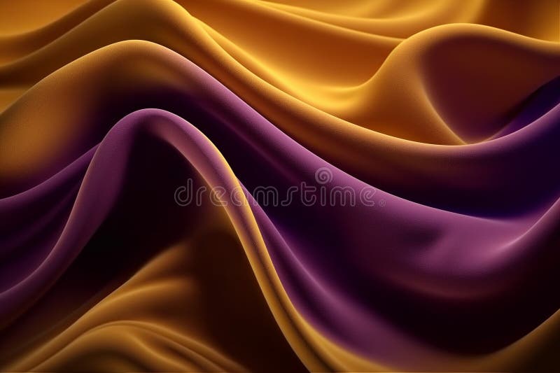 Silk Texture Background in Yellow and Purple Colors, Suitable for ...