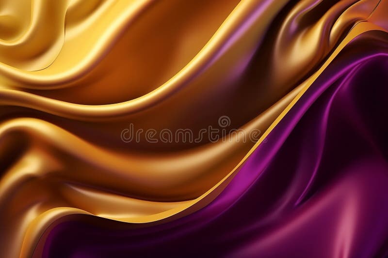 Silk Texture Background in Yellow and Purple Colors, Suitable for ...