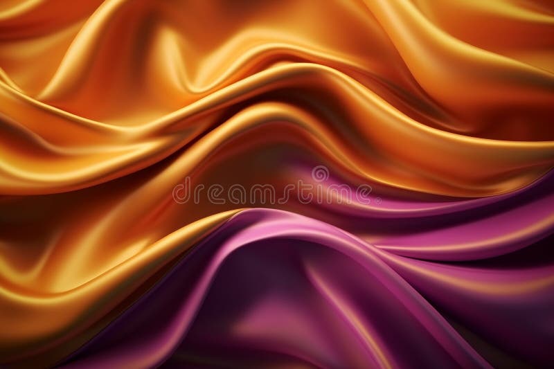 Silk Texture Background in Yellow and Purple Colors, Suitable for ...