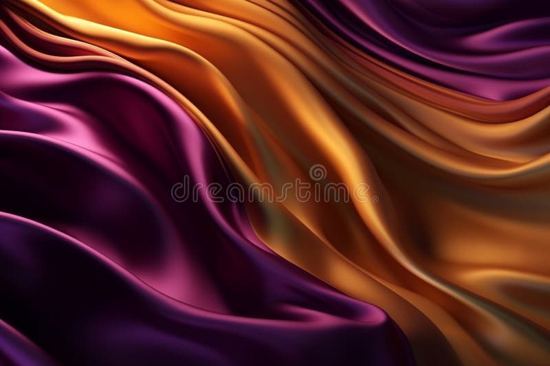 Silk Texture Background in Yellow and Purple Colors, Suitable for ...
