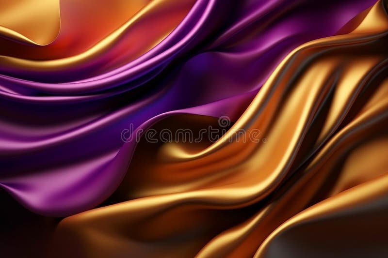 Silk Texture Background in Yellow and Purple Colors, Suitable for ...