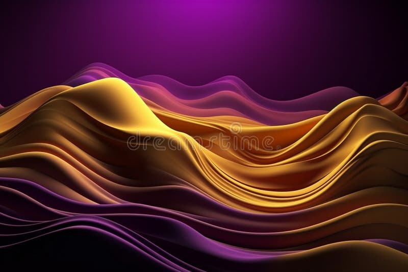 Silk Texture Background in Yellow and Purple Colors, Suitable for ...