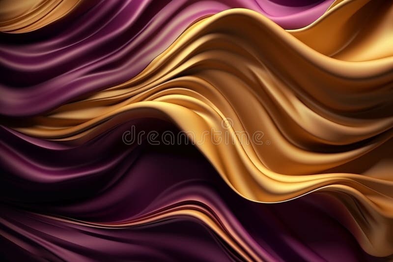 Silk Texture Background in Yellow and Purple Colors, Suitable for ...