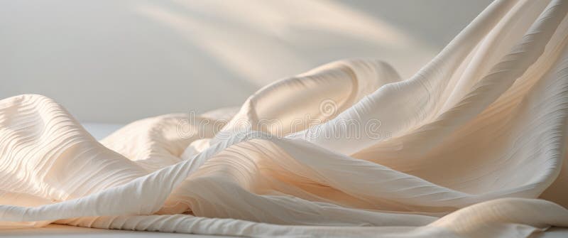 Silk Texture Flowing View with Silk with Folds with Texture Stock Image ...