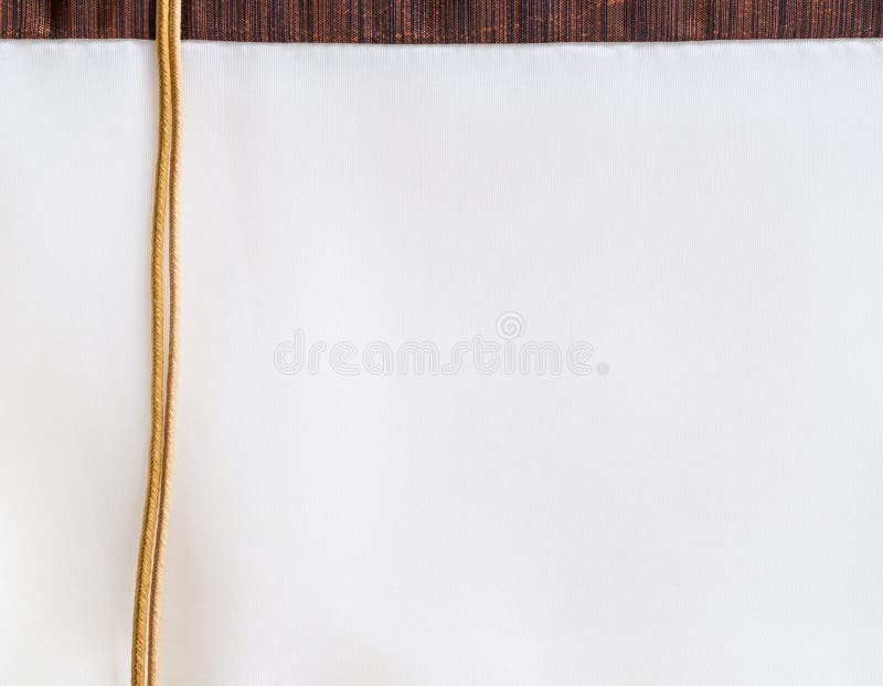 Silk Texture with Golden String . Stock Photo - Image of burlap, curve ...