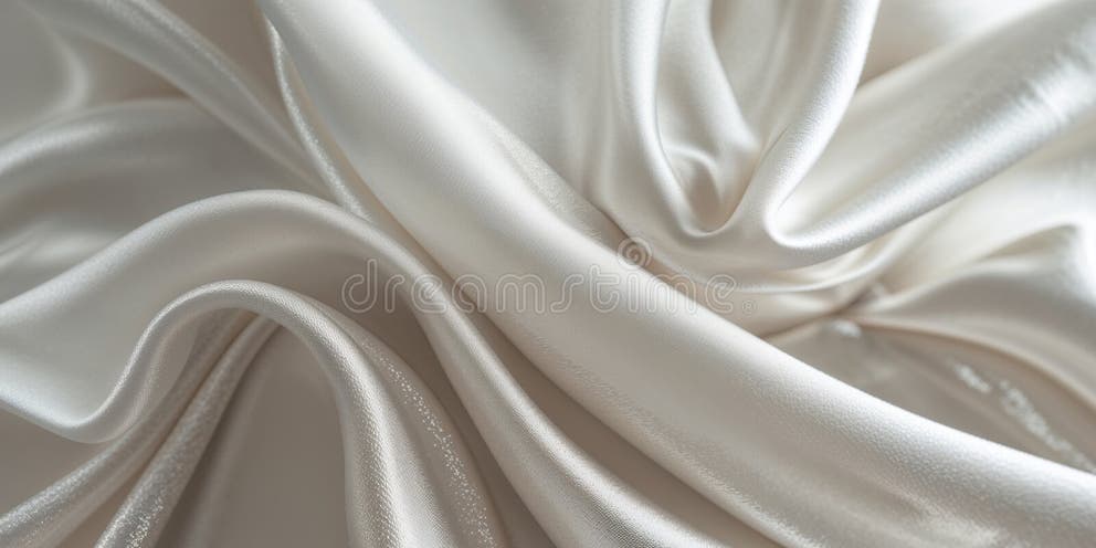 Silk Texture Shimmering Overview with Silk with Surfaces. Stock Image ...