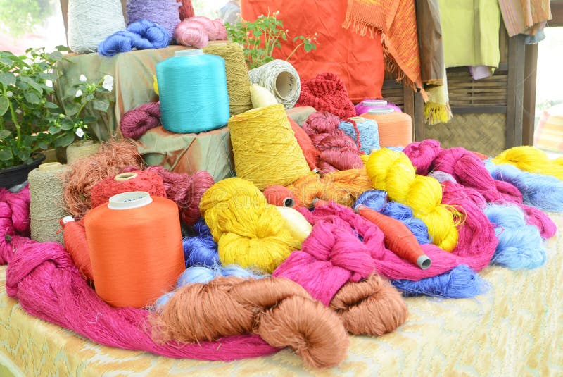 Silk threa stock image. Image of luxury, ethnic, pattern - 50459137