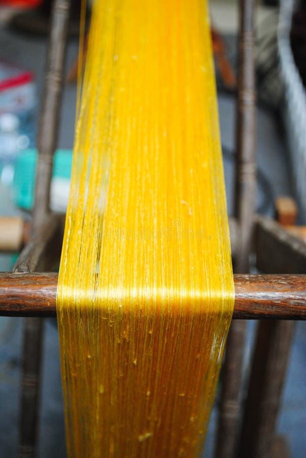 Silk thread stock photo. Image of gold, stitch, golden - 40232002