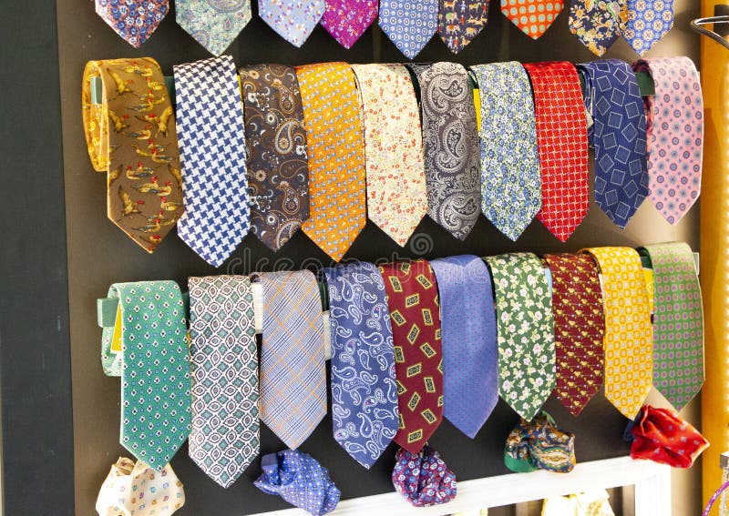 Ties of Different Colouring Stock Image - Image of object, knot: 20243213