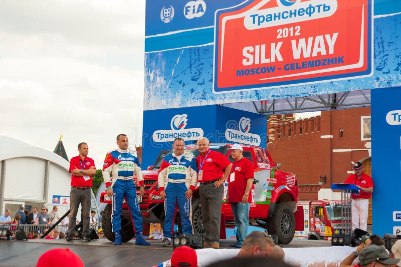 Silk Way Rally start editorial photography. Image of rally - 25624107