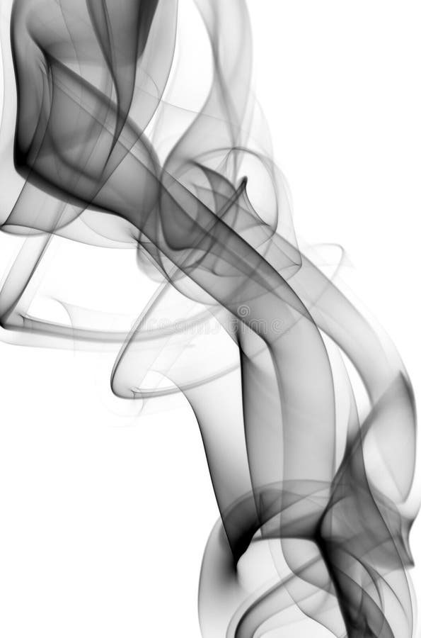 Silky Gray Smoke stock image. Image of curve, flow, smolder - 2142483