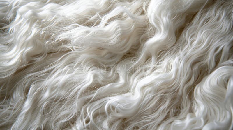 Silky Smooth Angora Wool Has a Silky Smooth Texture that is Evident in ...