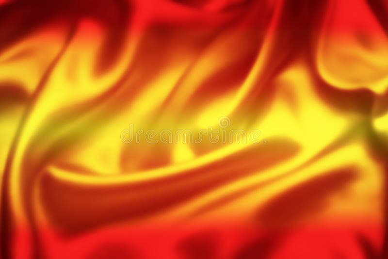 Silky Surface Abstract Spanish Flag Colors Background View Stock ...