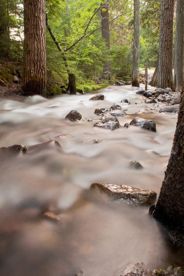 Silky water flow stock photo. Image of leisure, close - 20947144