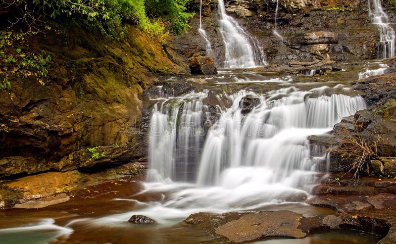 Silky waterfall stock photo. Image of indiaexplorer, incredible - 78836744